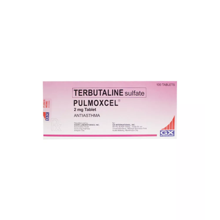 PULMOXCEL Terbutaline Sulfate 2mg Tablet 1's price in the Philippines ...